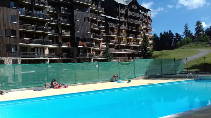 Risoul 1850 Piscine Tennis Montagne - Mont-Dauphin