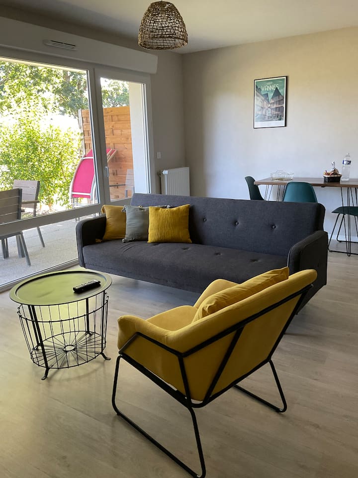 Appartement T3 Avec Grand Jardin Exposé Sud - Vannes