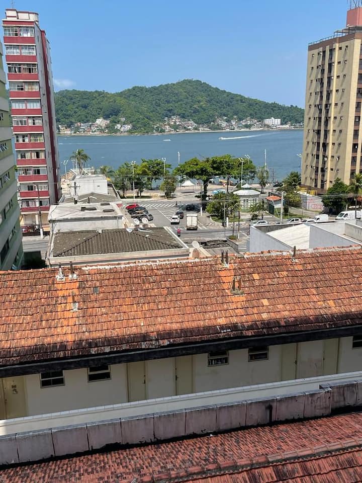 Apt Vista Para O Mar! Gonzaguinha/s.vicente - São Vicente