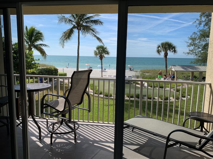 Beach Front One Bedroom Condo With Private Balcony - Longboat Key, FL