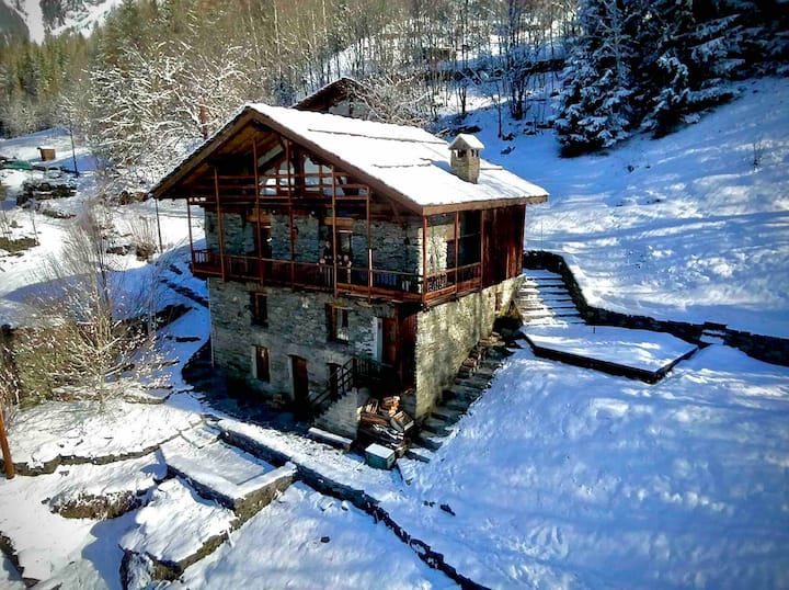 Chalet Avec Vue Sur Le Massif De La Vanoise - Sainte-Foy-Tarentaise