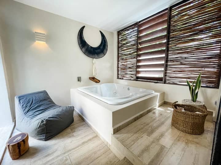 *Maha Tulum  Luxury Apartment (Jacuzzi) - Tulum