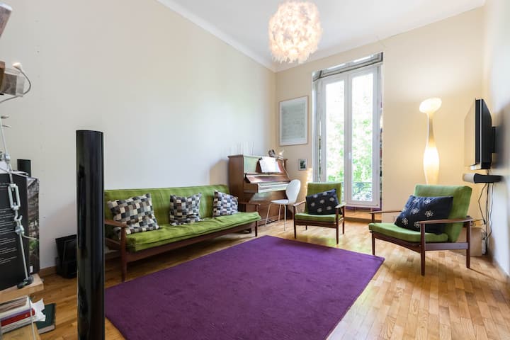 Appartement Spacieux Style Bourgeois Centre Ville - Nice