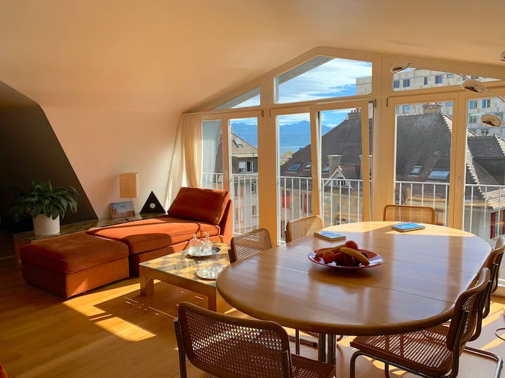 High Standing Architect Loft In Lausanne, Ouchy - 洛桑市