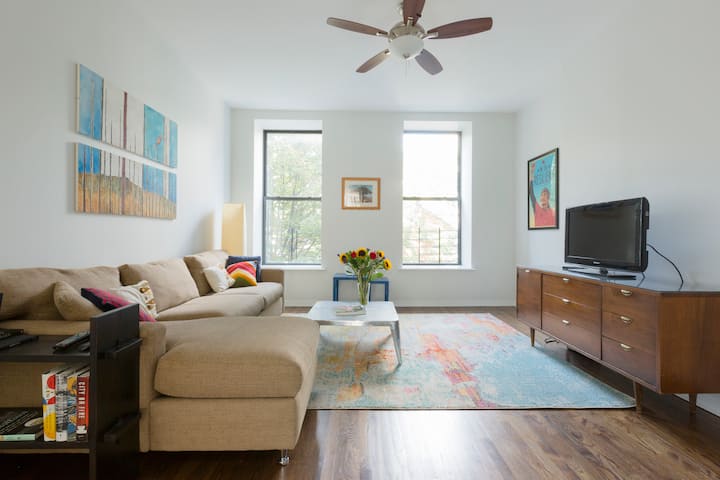Spacious, Bright Harlem Treetop Duplex - Manhattan, NY