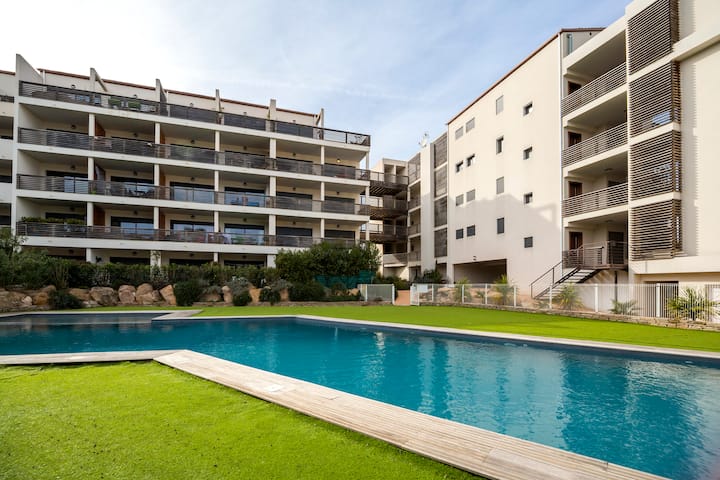 T2 Classé 4* Dans Résidence Avec Piscine - Porto-Vecchio