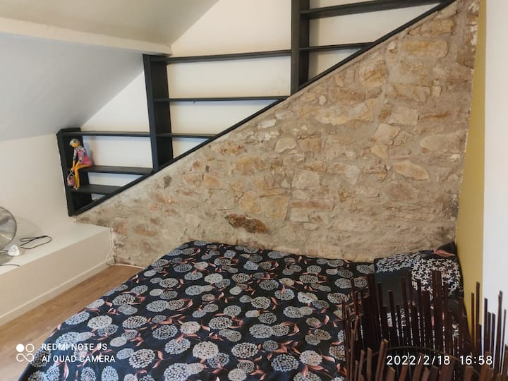 Petite Maison Chaleureuse, Avec Espace Extérieure - Guérande