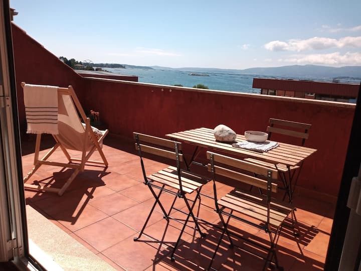 ÁTico  En Arousa Con Vistas A La Ría. - Vilanova de Arousa