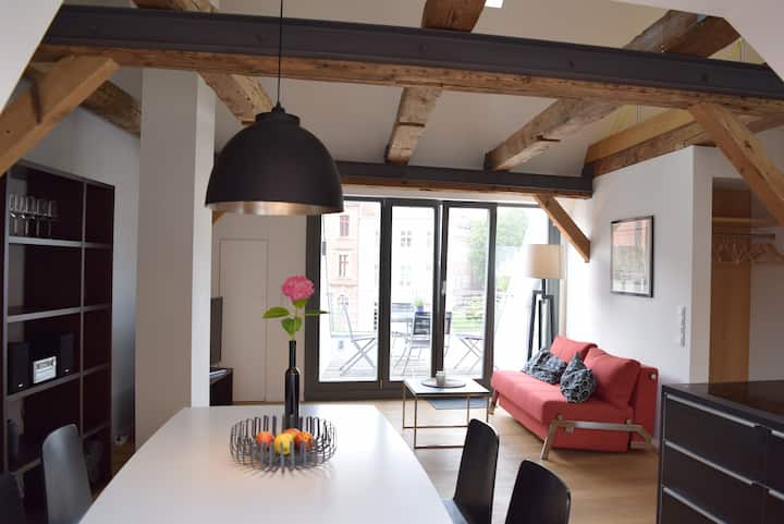 Apartment Jakobi Mit Dachterrasse In Der Altstadt - Stralsund
