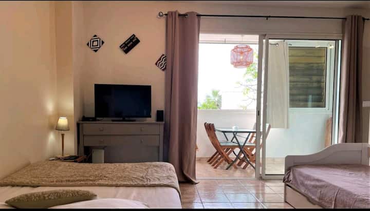 Grand Studio Lumineux à Saint-gilles-les-bains - La Réunion