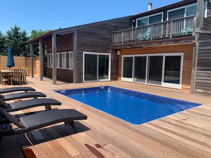 Large Renovated Beach House With Pool - Fire Island, NY