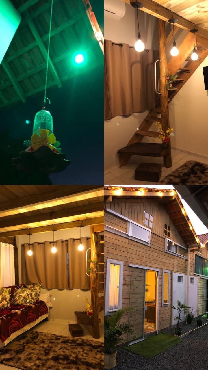 Chalé Com Cozinha E Piscina. - Penha
