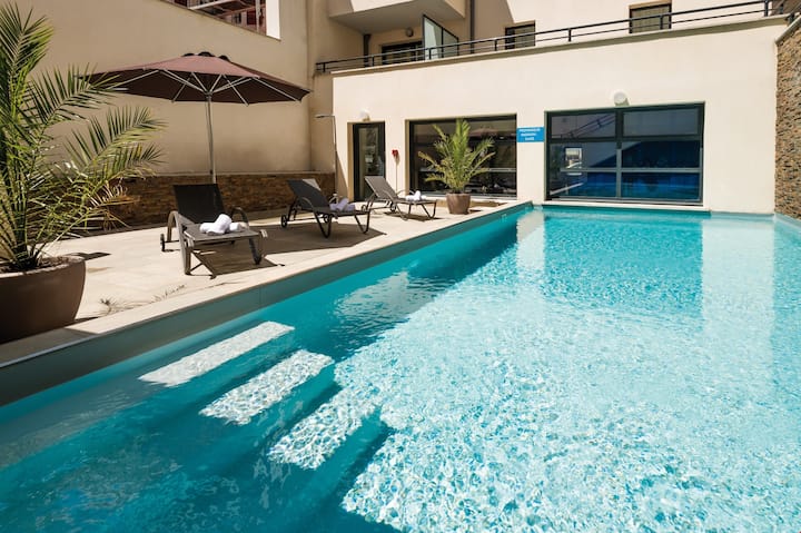Appart Climatisé, Piscine + Wi-fi Gratuit - Biarritz