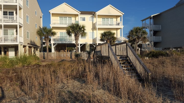 Lowtide, Oceanfront, Sleeps 16, Private Pool - Surfside Beach, SC