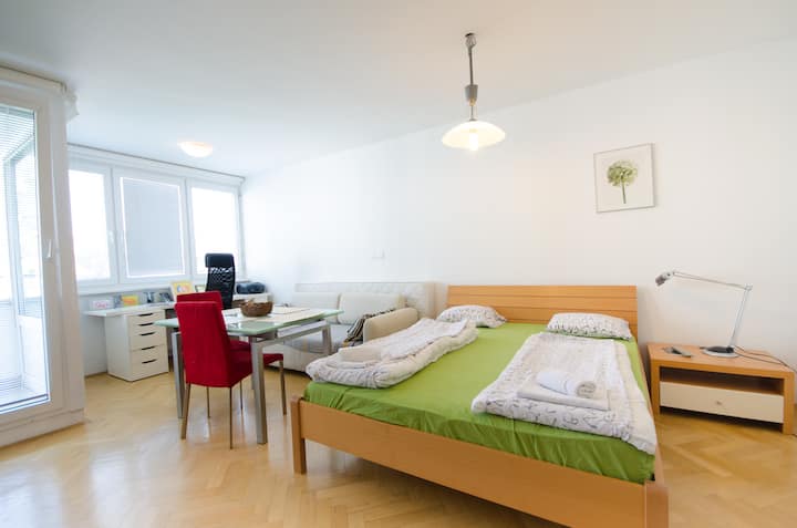 City Centre Studio With A Balcony - Ljubljana