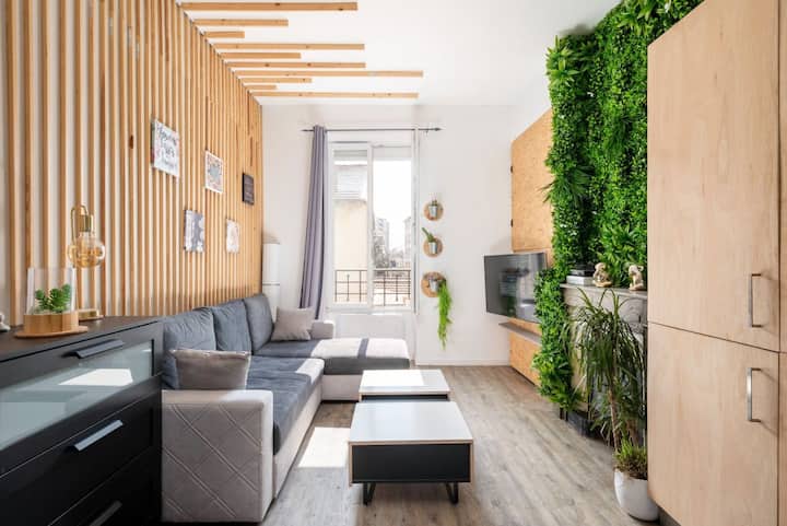 ☀️☀️Chaleureux T2☀️☀️lyon8 Lyon7 Couchages X6 - Vénissieux