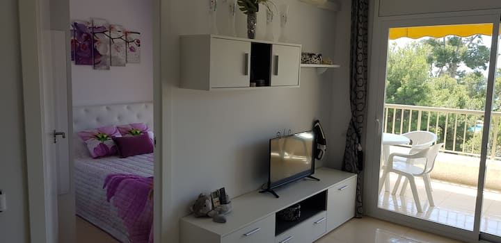 Charmant Appartement Avec Vue Sur Mer Et Piscine. - Salou