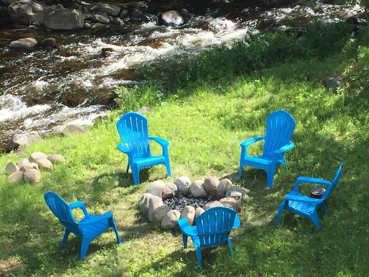 Adventure Base Alongside Babbling 13th Brook - Indian Lake, NY