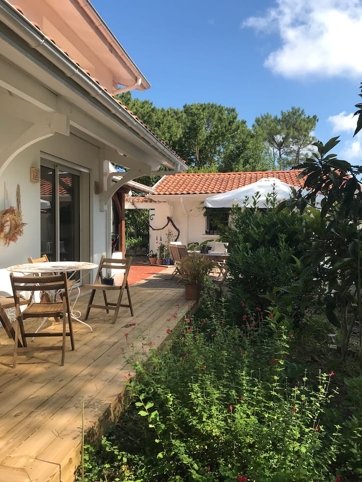 Villa Ava, à 2 Pas Des Plages Et Du Centre Ville - Capbreton