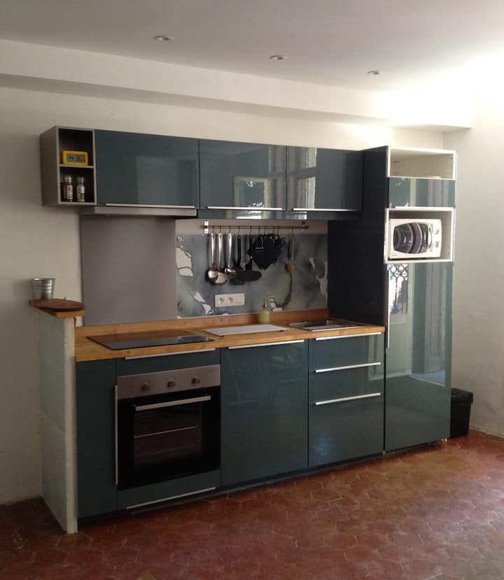 Grand Studio Lumineux Refait à Neuf 2' De La Plage - Collioure