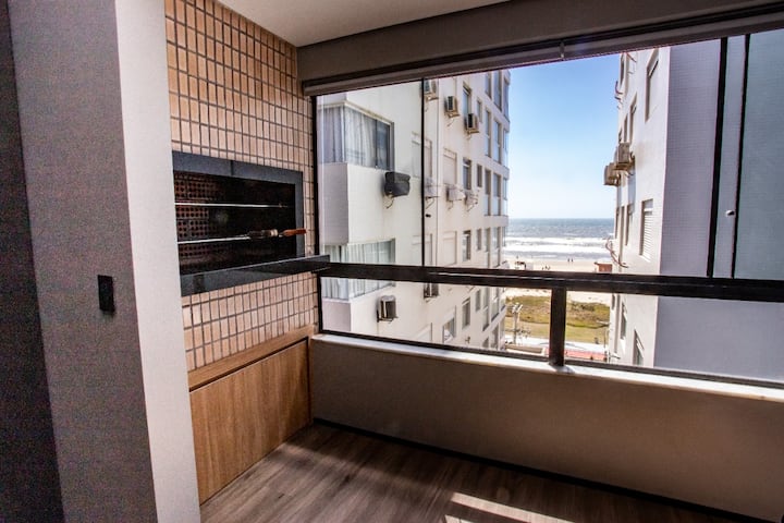 Ap C/vista Pro Mar. Decorado E Moderno. Com Café - Xangri-Lá