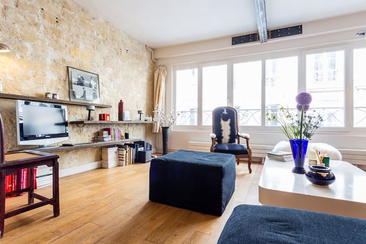 Charmante Maison Avec Un Jardin Sur Le Toit - Paris