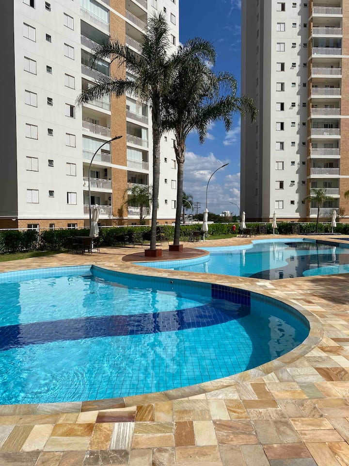 Ap 2 Garagens Ar Condic 3 Quartos Próx Mandic Unip - Campinas
