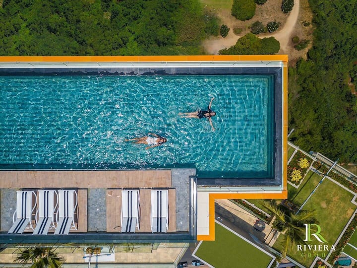 The Riviera Jomtien 芭提雅最新的临海奢华公寓，步行到海边3分钟设施完善，装修精美 - Pattaya City