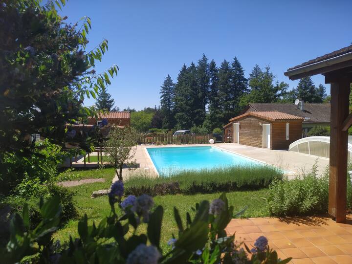 Gîte Ii En Dordogne, Périgord, Piscine Et éTang - Nontron