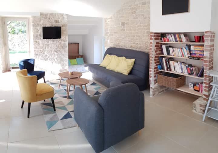Maison Typique, Coeur De Ville, 5 Mn De La Plage - Vendée