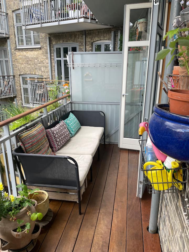 Best Balcony On Nørrebro - Köpenhamn