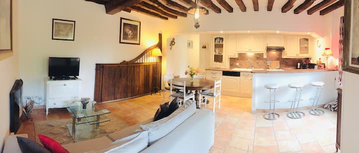 Cottage Privé Pré Fleuri -Cabourg Mer & Campagne - Normandië