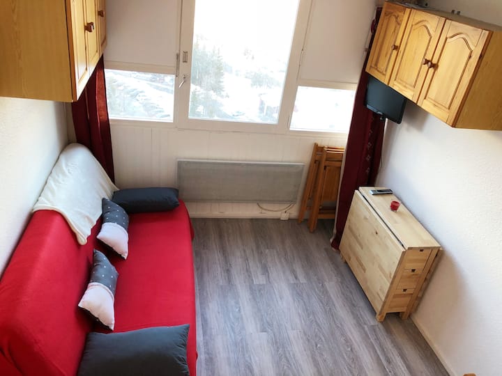 Studio Le Corbier  Pied Des Pistes Ski Aux Pieds - Albiez-Montrond