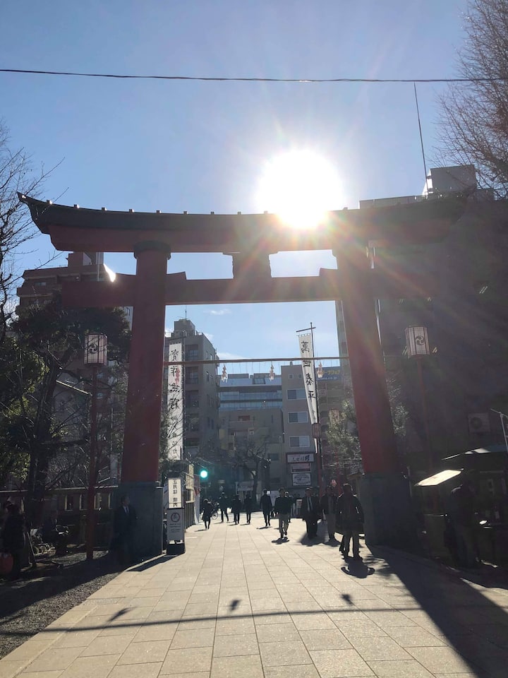 【最大8名迄ok】桜やお寺が楽しい下町エリア門前仲町　新宿　六本木　ディズニー直通！東京駅至近 - Ginza