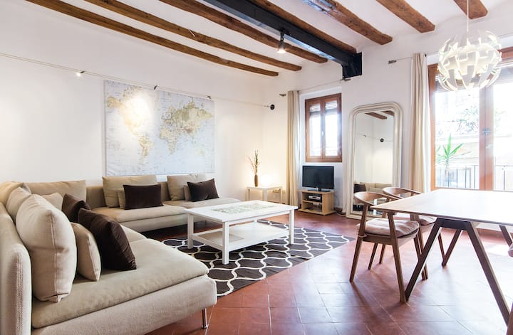 Appartement Spacieux Au Coeur Du Vieux Barcelone - Barcelona