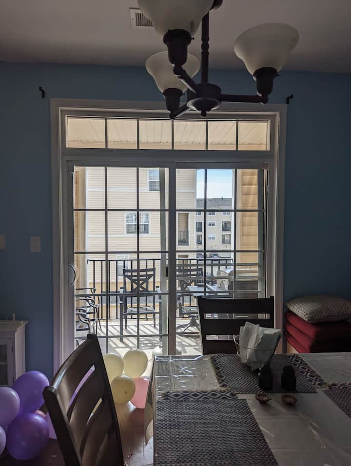 Pink Big Sunny Calm Room. Desk, Tv, Fridge, M.wave - Ashburn, VA