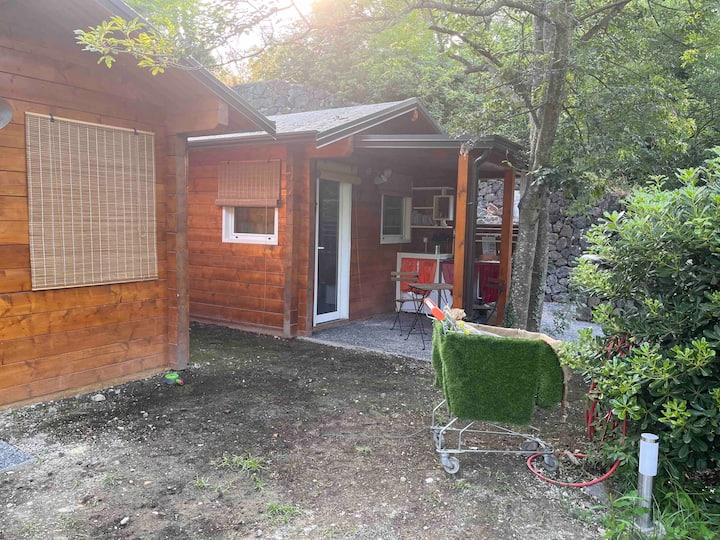 Chalet 7 Nel "Miniglamp E. V." Camping Di Ischia - Procida