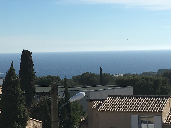 Superbe T2 Face à La Mer Avec Terrasse - Bandol