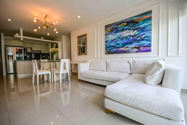 Apartamento Bocagrande Vista A La Bahía - Cartagena