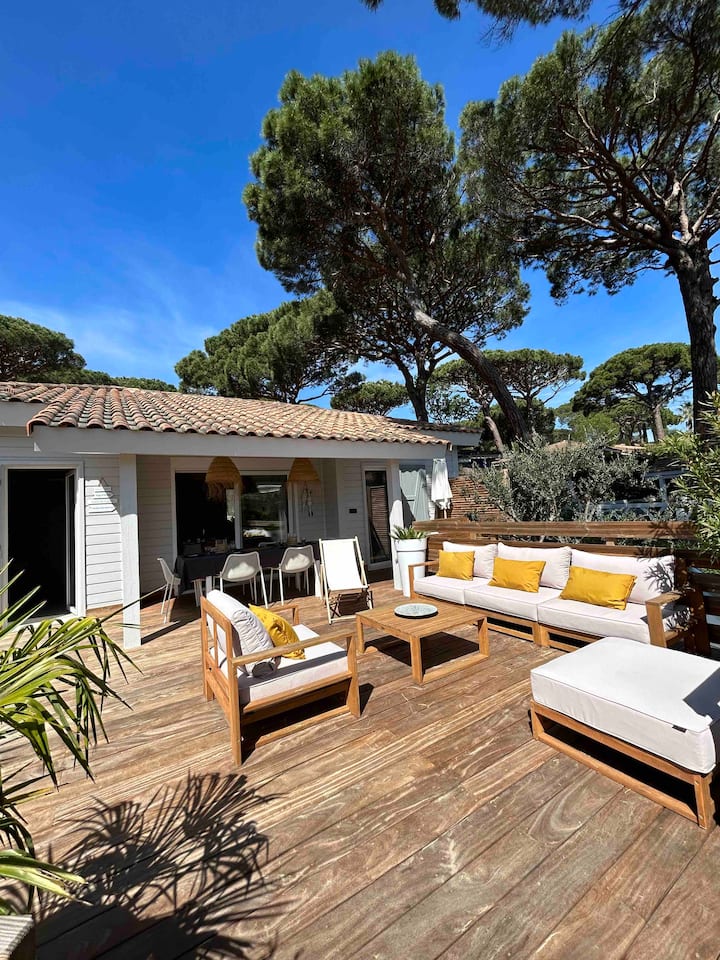 Maison Californienne Au Calme à 10 Min St Tropez - Gassin