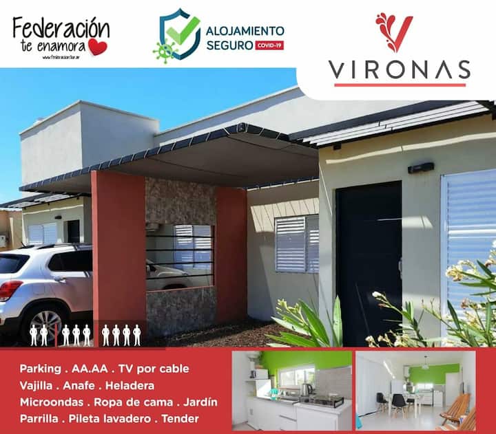 Vironas Apart Federación A 5' De Termas - Federación