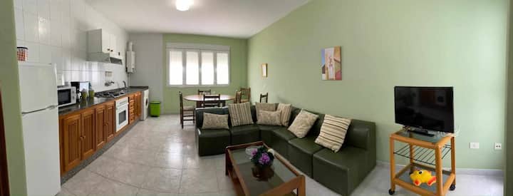Camiño Do Rio 1º (Apartamento 3 Dormitorios (5 Pax)+salon Cocina - Cambados