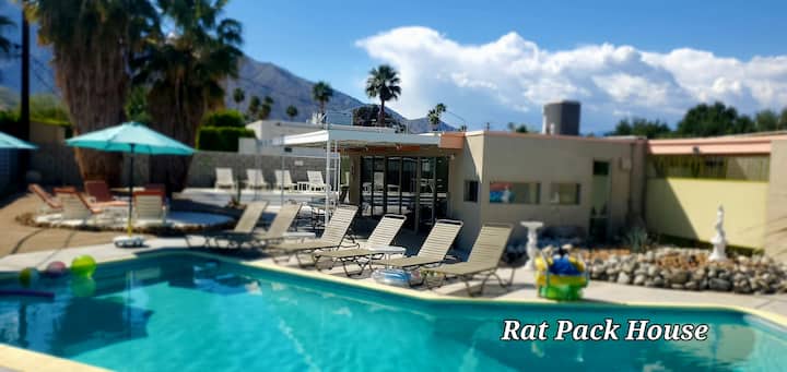 The Famous "Rat Pack" Pool Home • 1959 Mcm - Palm Springs
