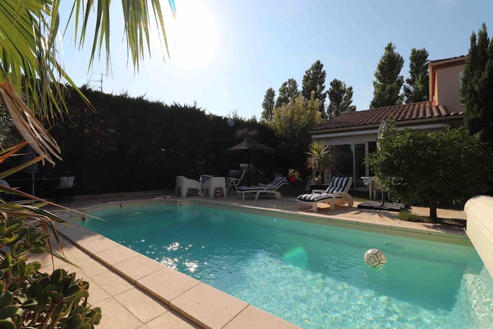 Magnifique Villa 3 Ch Avec Piscine à 20 Mn Plages - Thuir