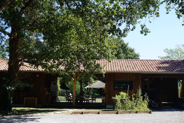 Nature Surf Camp Chambre Double - Messanges