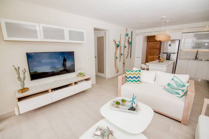 Gorgeous 7br Beachfront Triple Condo -Private Pool - Puerto Plata