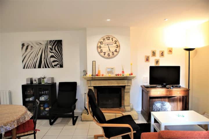 Charmant T2, Jardin Privé, Plage Du Sillon à 250 M - Grande Plage du Sillon