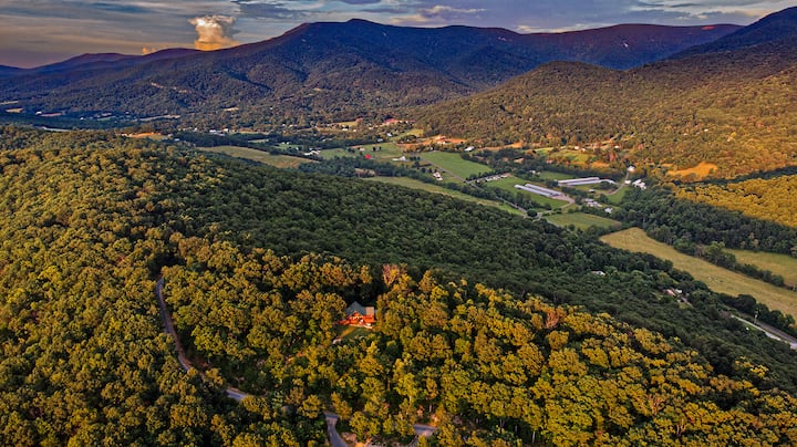 Edensview Cabin @Shenandoahwoods With A View - Stanley, VA