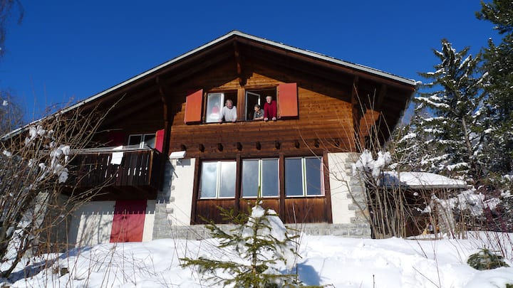 Chalet Franz: Traumhafte Aussichten - Crans-Montana