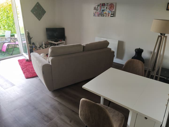Très Bel Appartement En Rez De Jardin Et Parking - Vannes